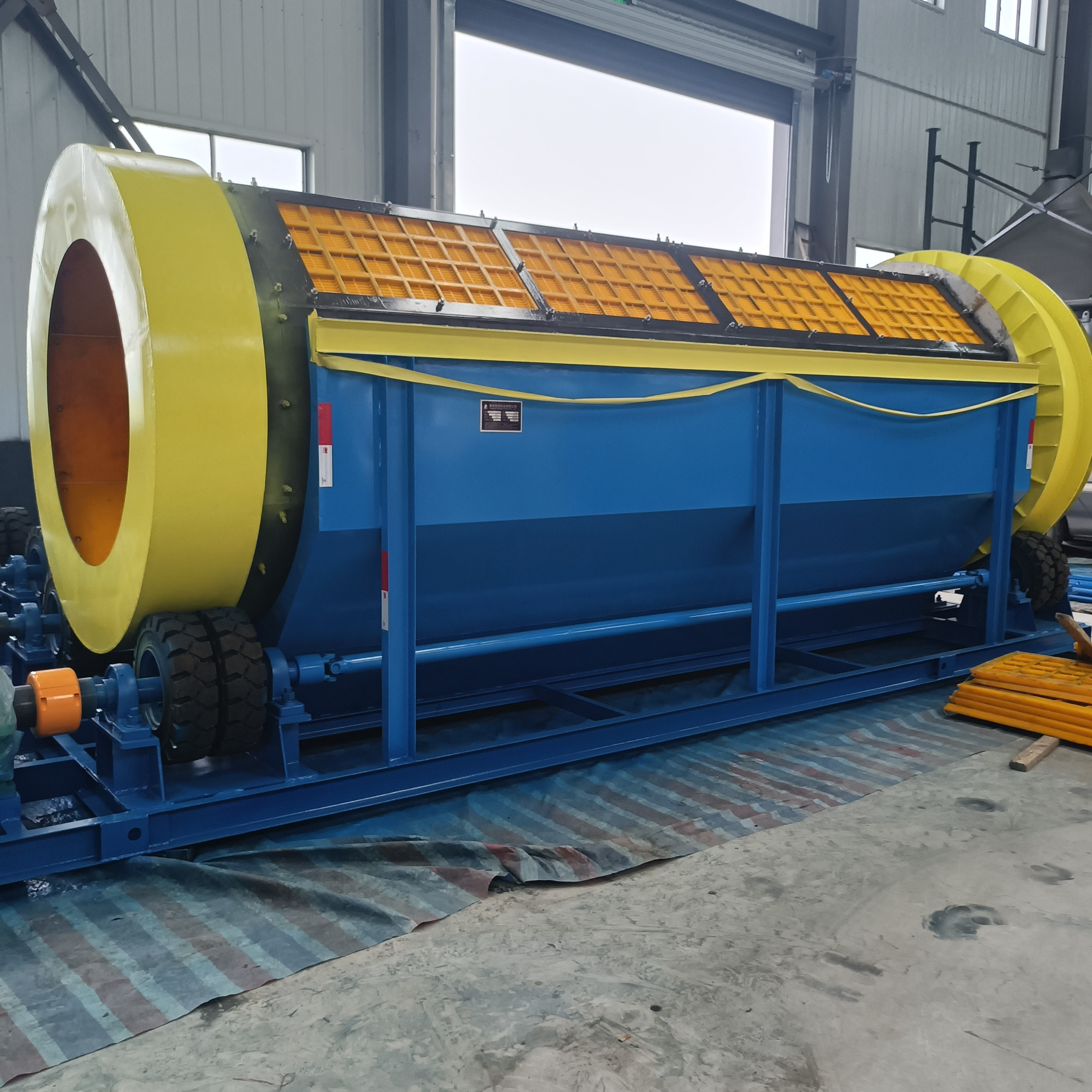 Wet Or Dry Process Muti-angle Rotary Screen