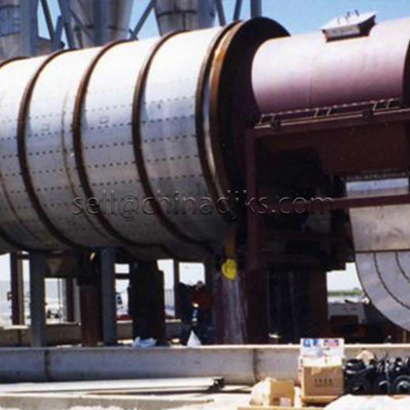 Q235 Single Shell Rotary Dryer Machine For Coarse Grained Materials
