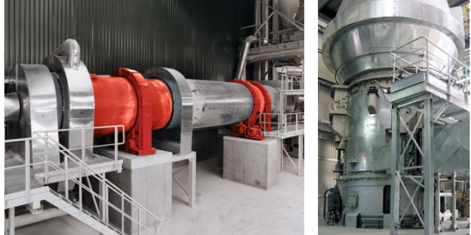 Rotary Tubular Calciner With Integrated Cooler For Gypsum Plant
