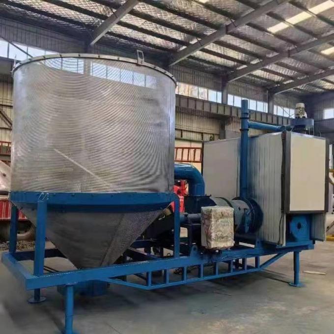 Rice Rotary Drying Process Mobile Dryer Column 380V